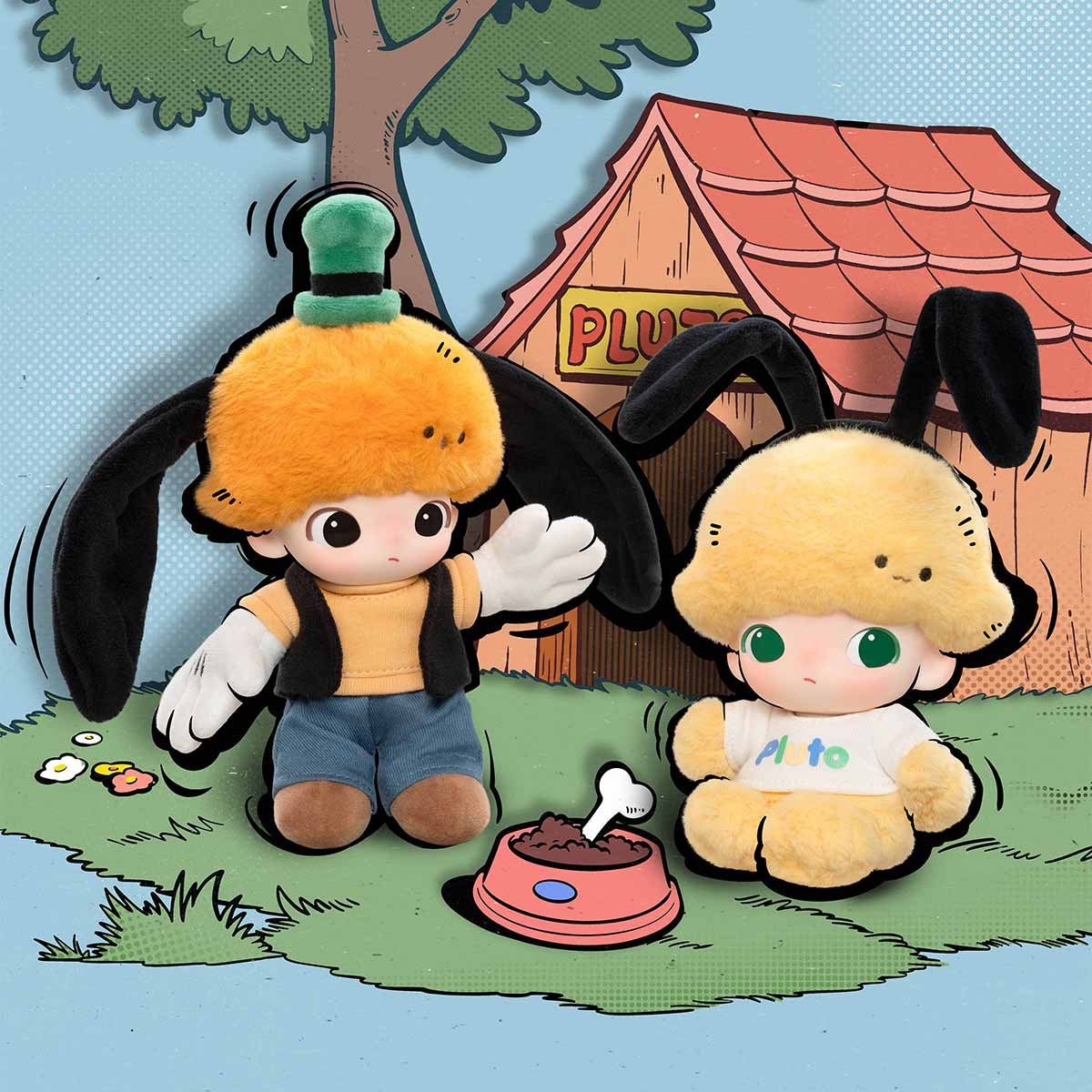 DIMOO WORLD × DISNEY Series-Vinyl Plush Keychain Blind Box – plushtoys ...